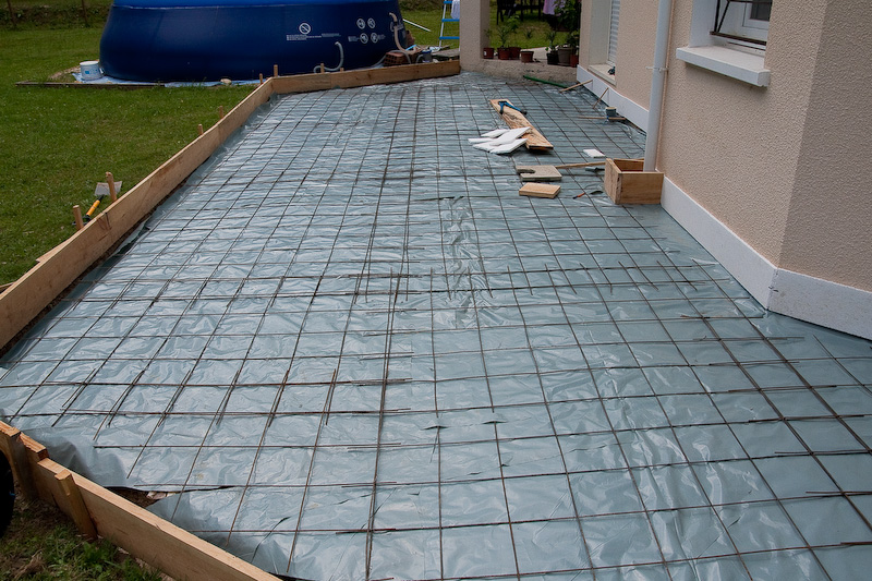 Terrasse Beton Treillis